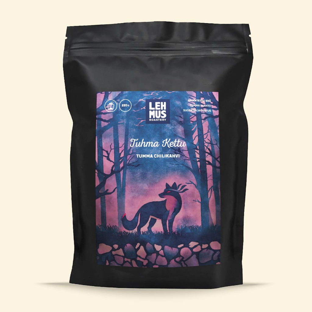 Naughty Fox - Dark chili coffee | Lehmus Roastery | Lehmus Roastery