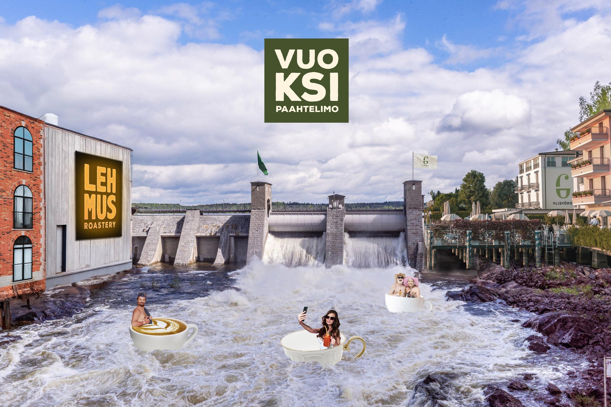 Lehmus Roastery muuttaa Imatralle ja tuo markkinoille Imatrankosken tu ...