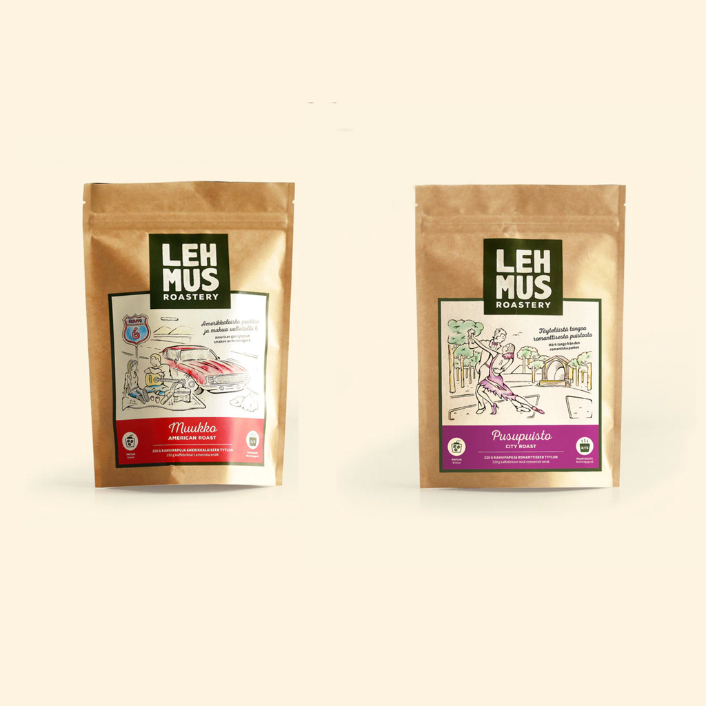 Paahtimon suosikit kotiintoimitettuna (2x220g) | Lehmus Roastery