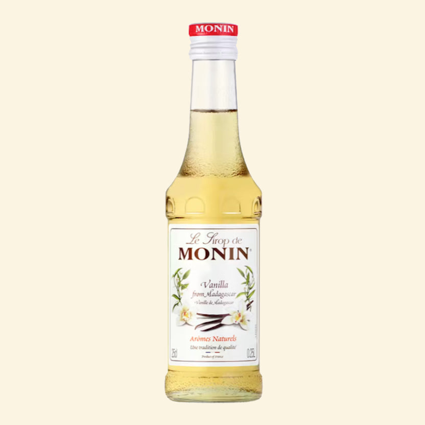 Monin vanilja makusiirappi, 25cl | Lehmus Roastery